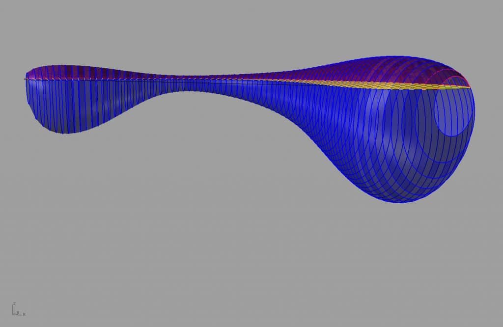 How to build a freeform surface with single curved or flat panels using ...